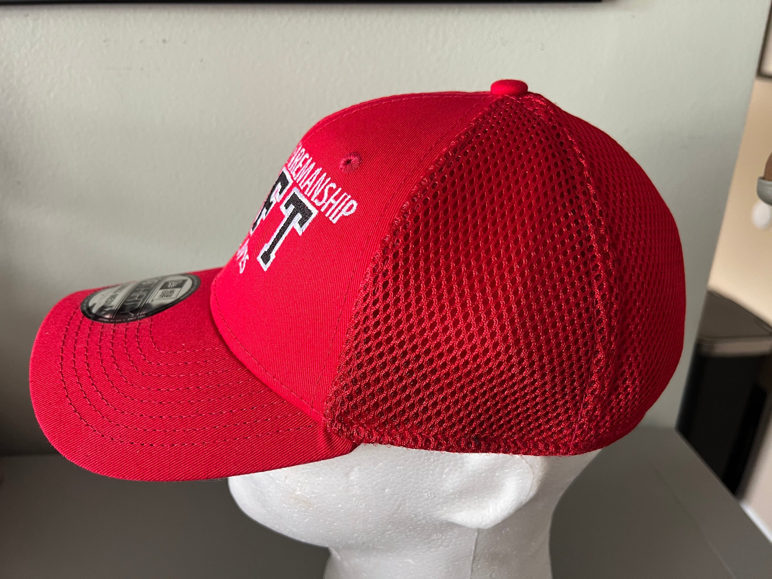 Red Aggressive Firemanship Fitted Hat | Citizens First Fire Training