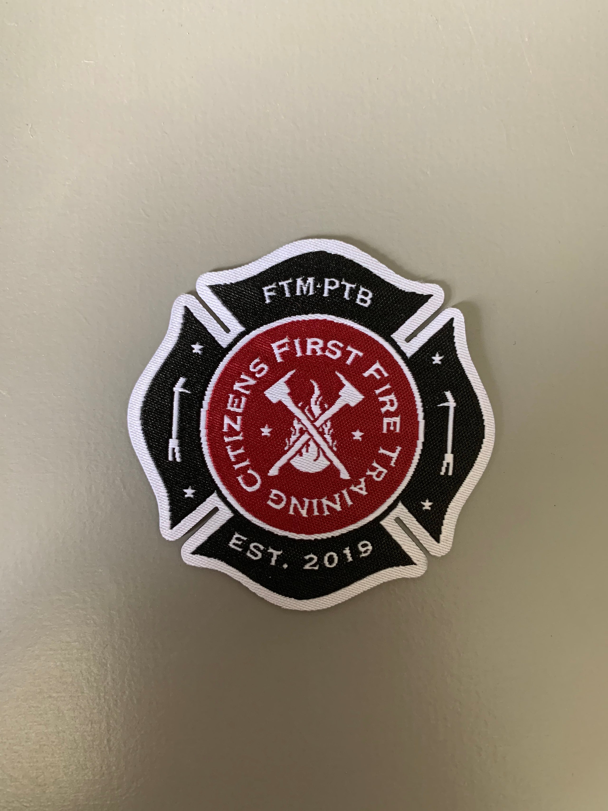 Original Logo Woven Patch 2" | Citizens First Fire Training